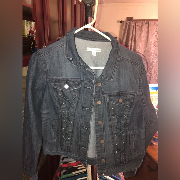 Charming Charlie | Jackets & Coats | Denim Jacket | Poshmark